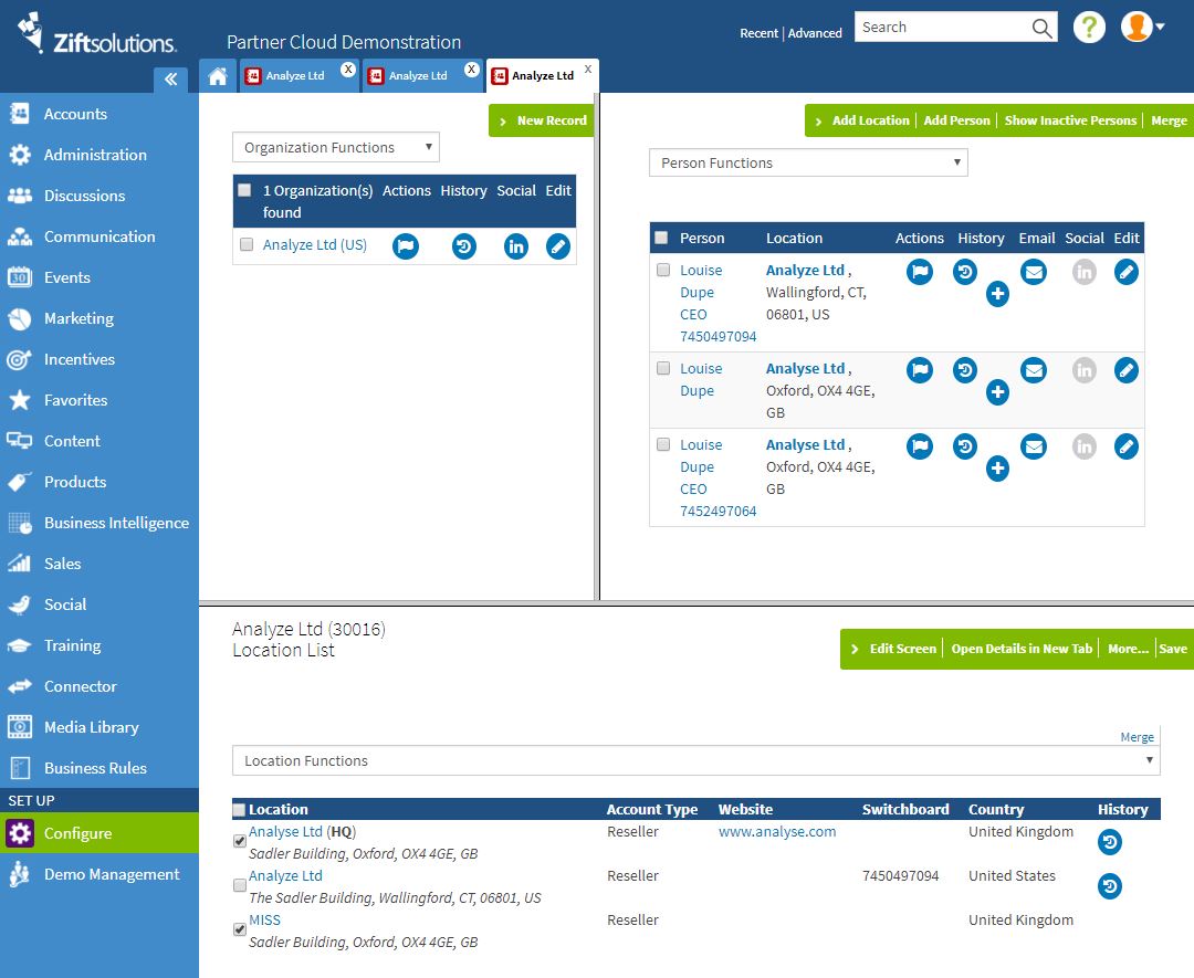 Merge Location Records Manually – ZiftPRMAdmin
