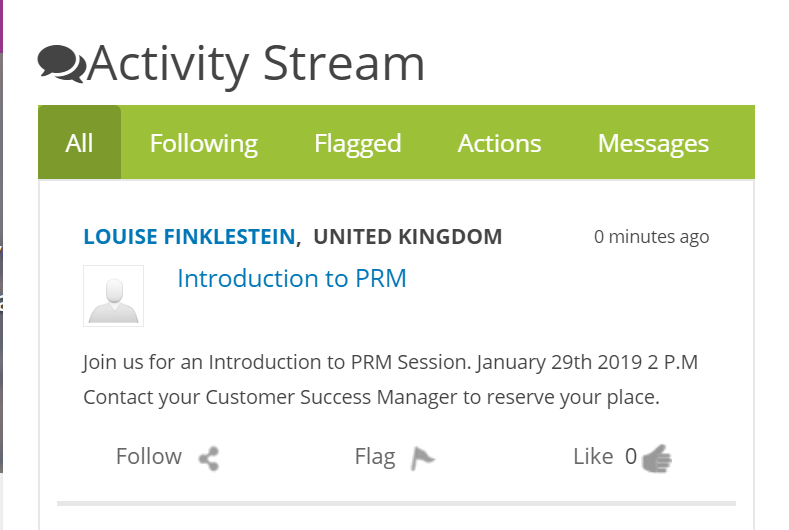RELAY_ACTIVITY_STREAM Relaytag – ZiftPRMAdmin